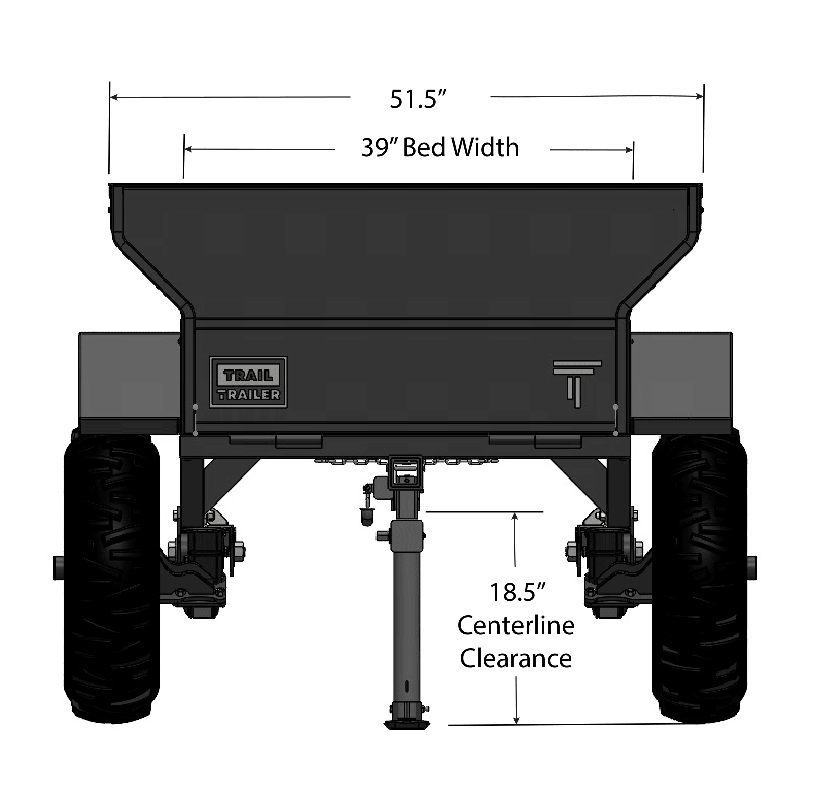 The UTL Trailer - Axle-Less Utility Trailer